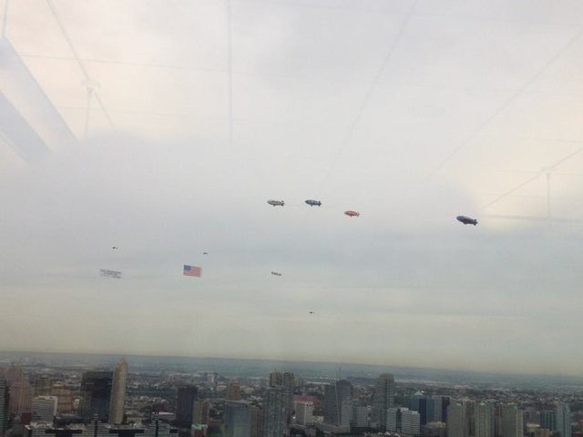 Photos: There's A Blimp Parade Over NYC - Gothamist