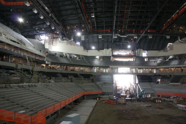 Photos: A Sneak Peek Of Barclays Center, Inside And Out - Gothamist