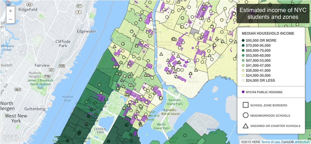 Interactive Maps Show Racial & Socioeconomic Segregation Of NYC Schools ...