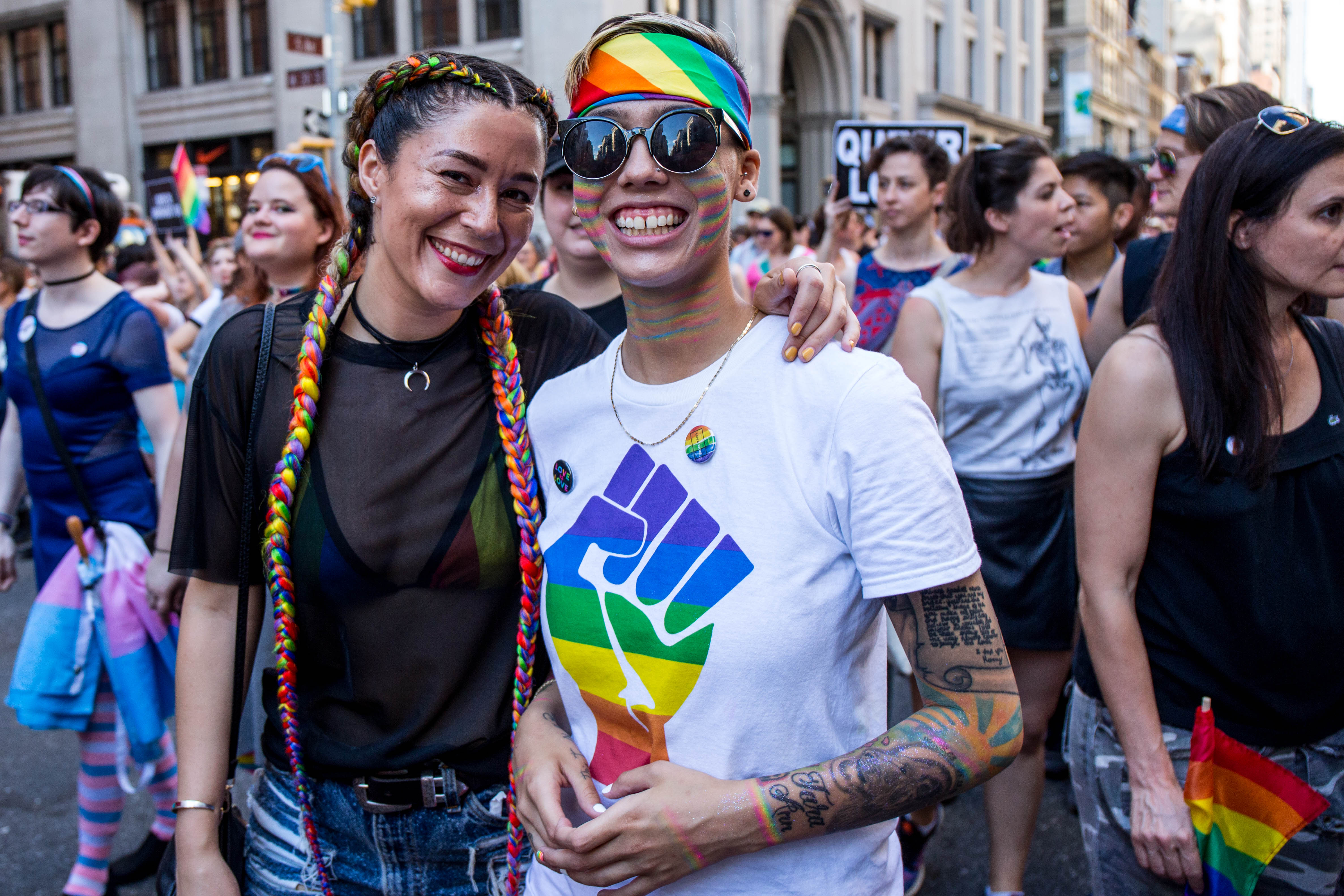 NSFW Photos: Thousands Of Lesbians Take Over Fifth Ave. For NYC Dyke ...