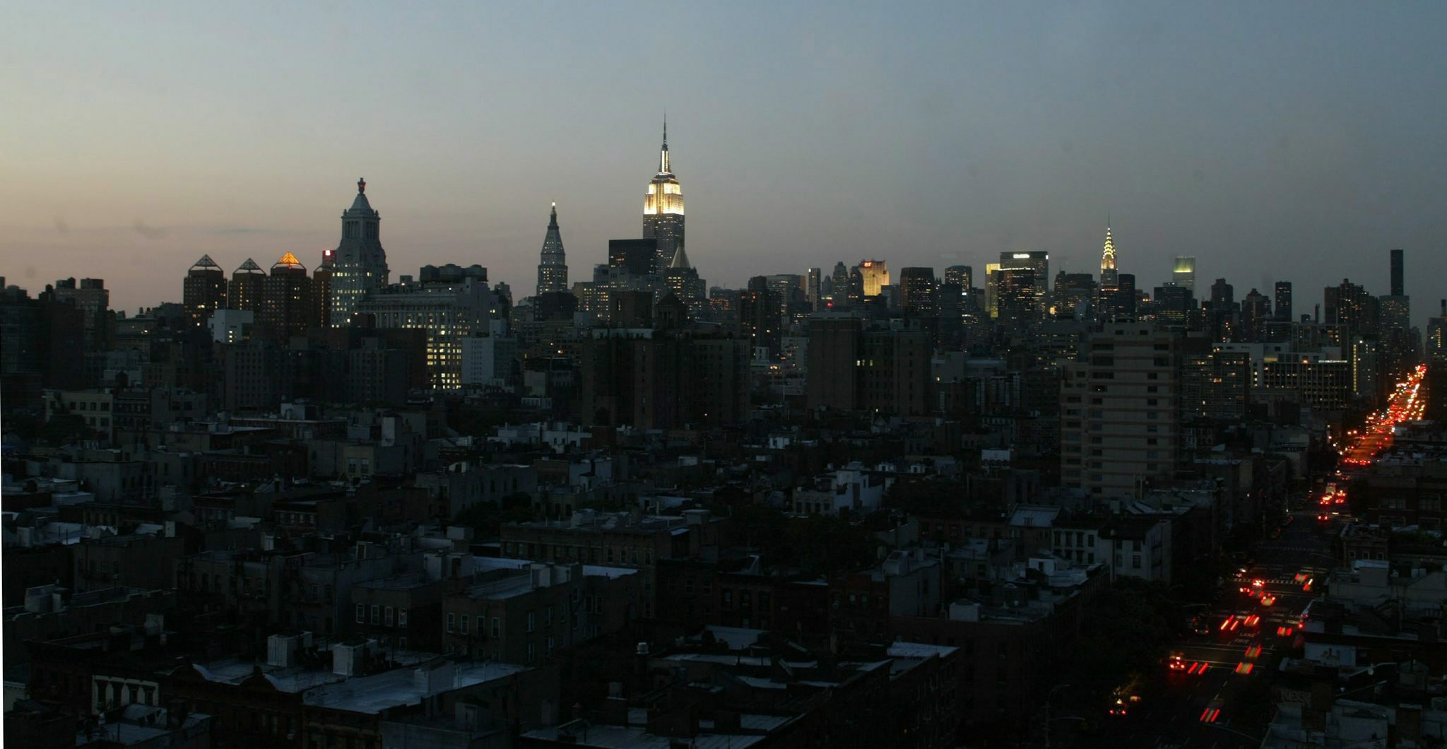 Photos: This Was New York City During The Massive 2003 Blackout - Gothamist