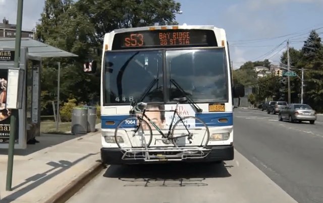 Video: Here's What Bike Racks On MTA Buses Look Like | Gothamist