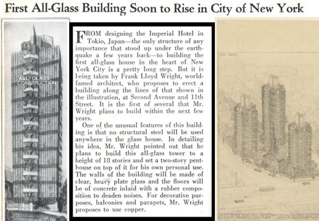Frank Lloyd Wright's All-Glass Buildings That Never Happened In The ...