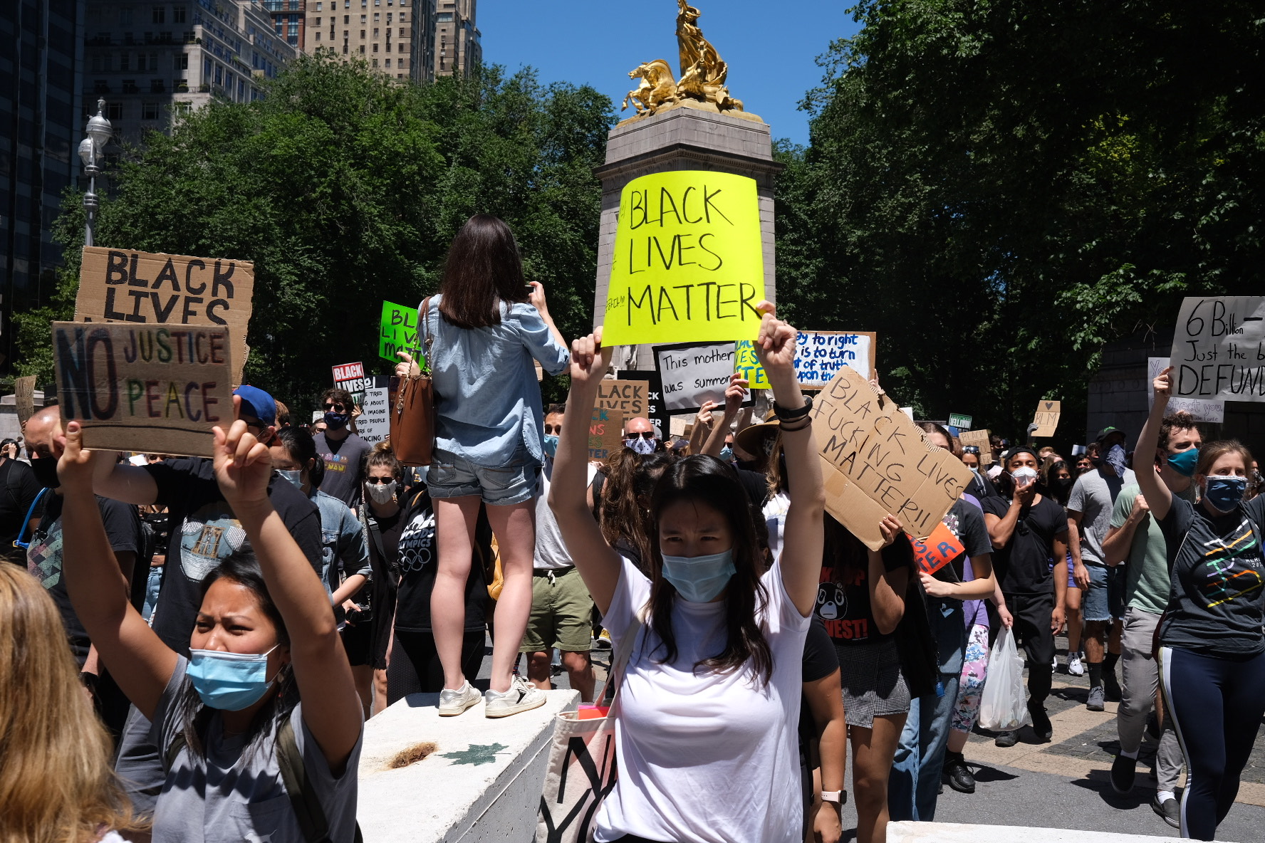 Live Protest Updates: Peaceful Marches Continue In NYC, Including ...