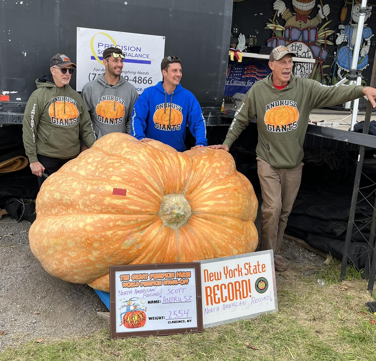 World Record Pumpkin