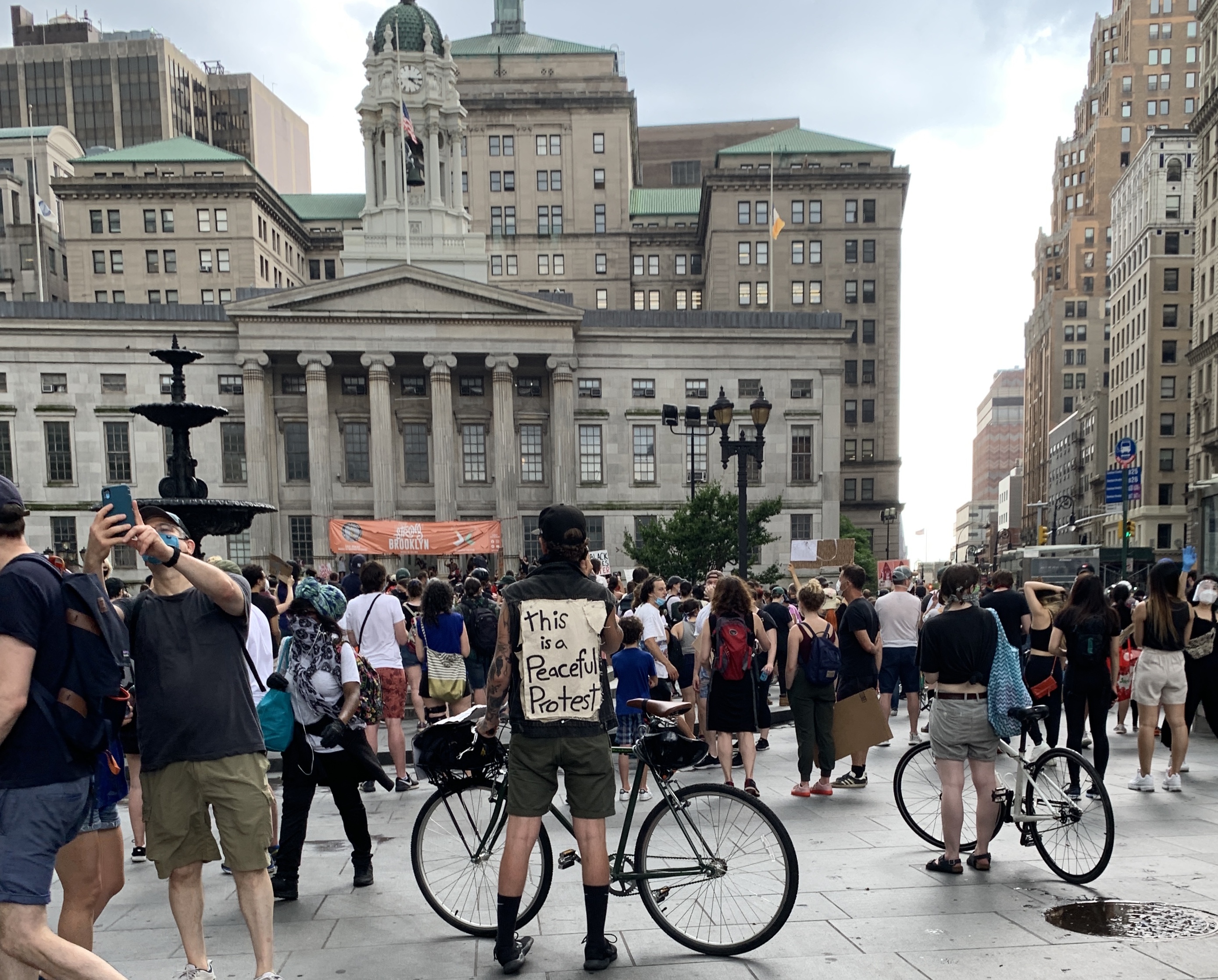 Live Protest Updates: Protesters Take One Final Knee At Barclays Center ...