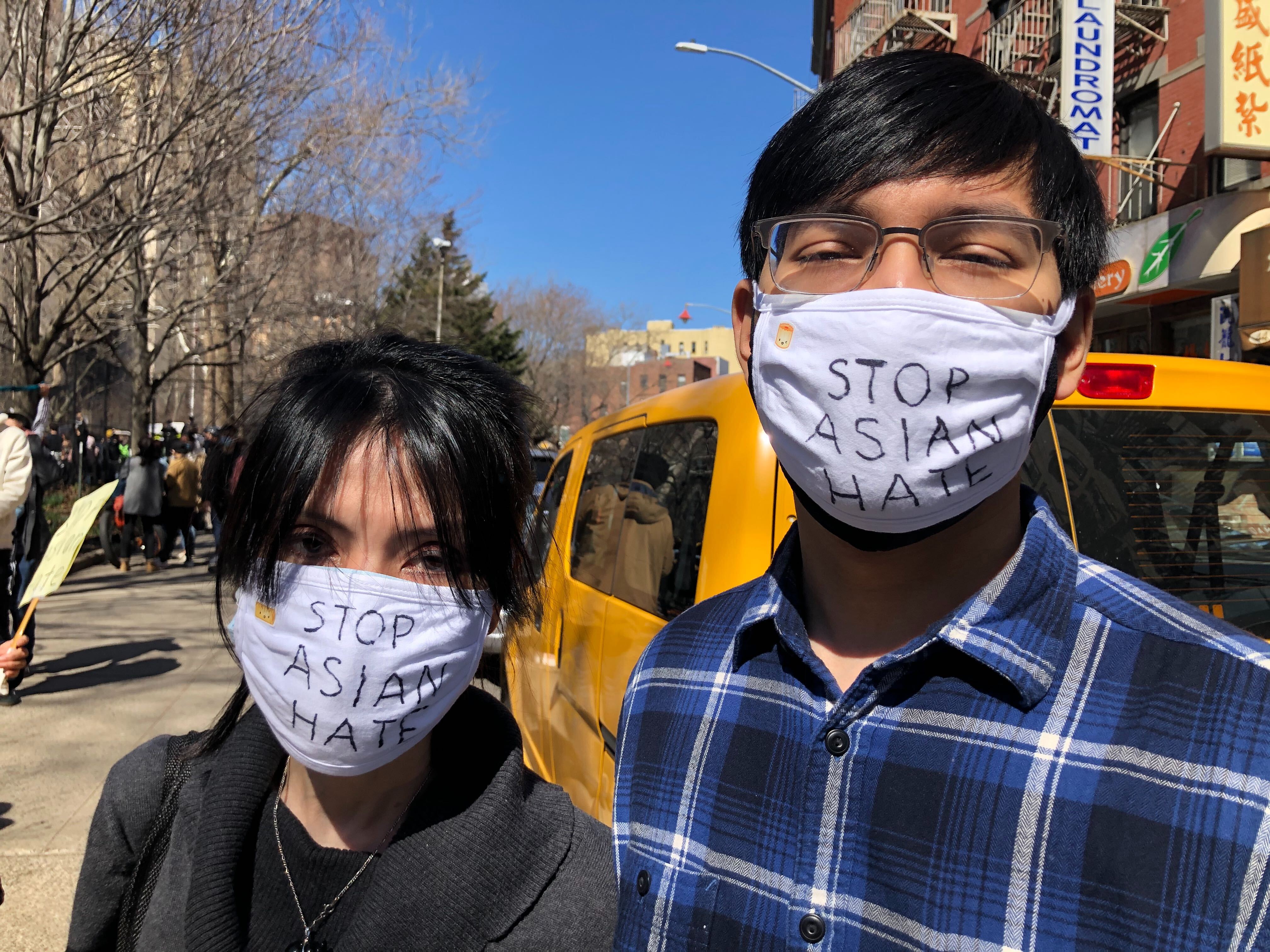 Photos: Stop Asian Hate Rally In Columbus Park, March 21, 2021 - Gothamist