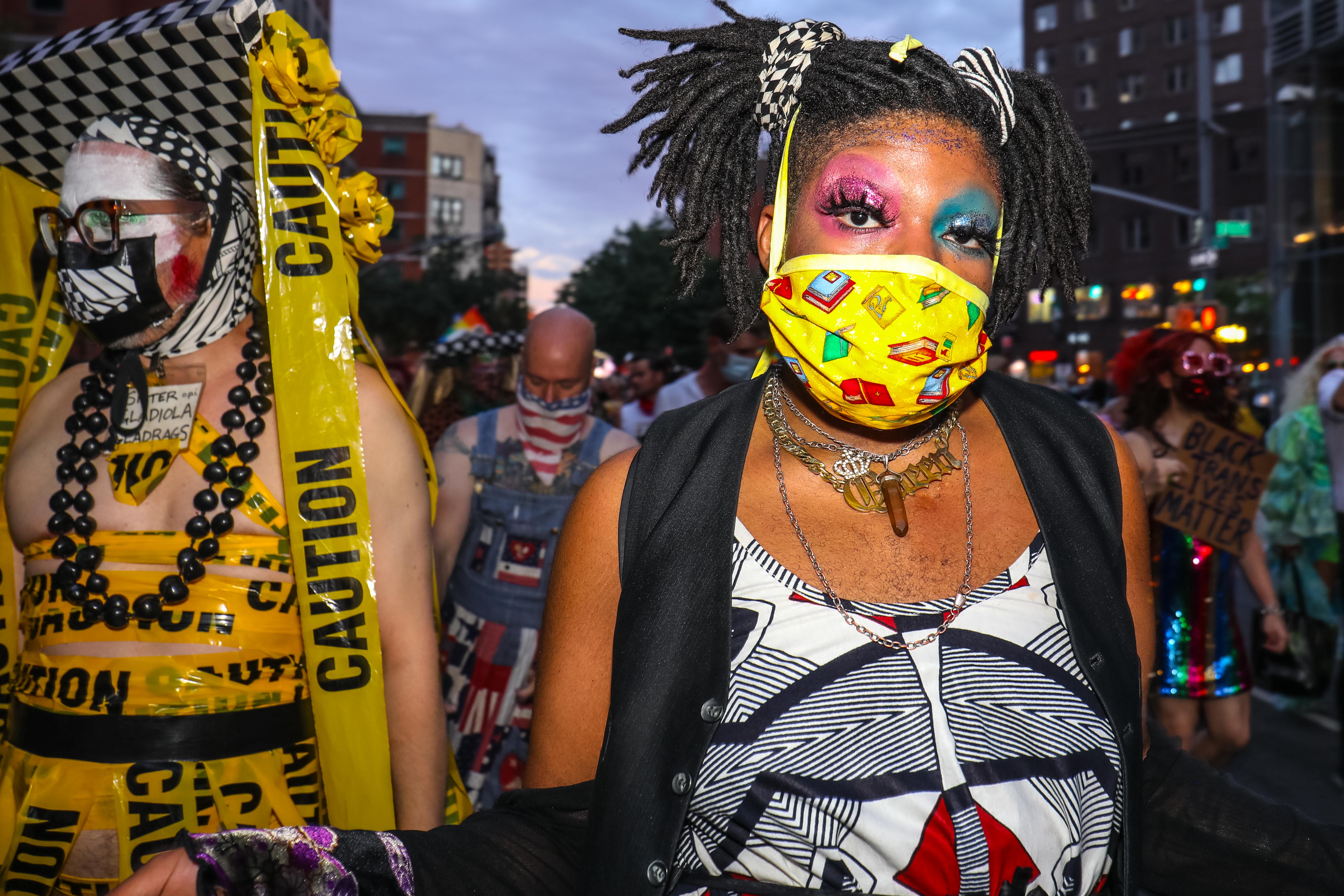 Photos From New York City Drag March, June 25, 2020 - Gothamist
