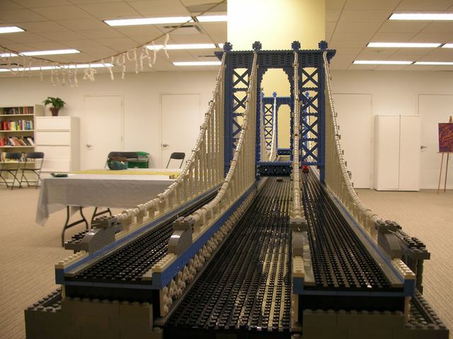 Photos: This LEGO Manhattan Bridge Will Soon Be Riding The F Train ...